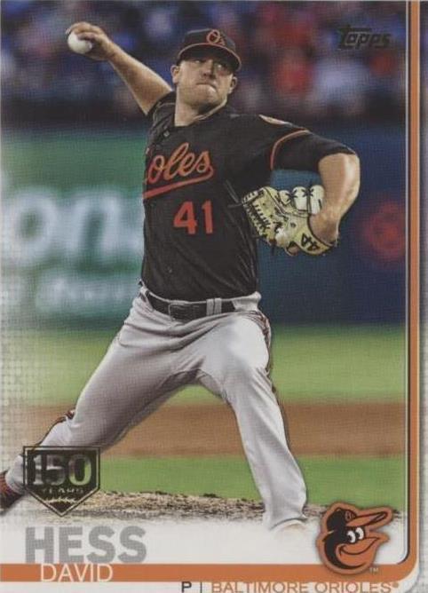 2019 Topps - David Hess #552 150th Anniversary for sale online | eBay