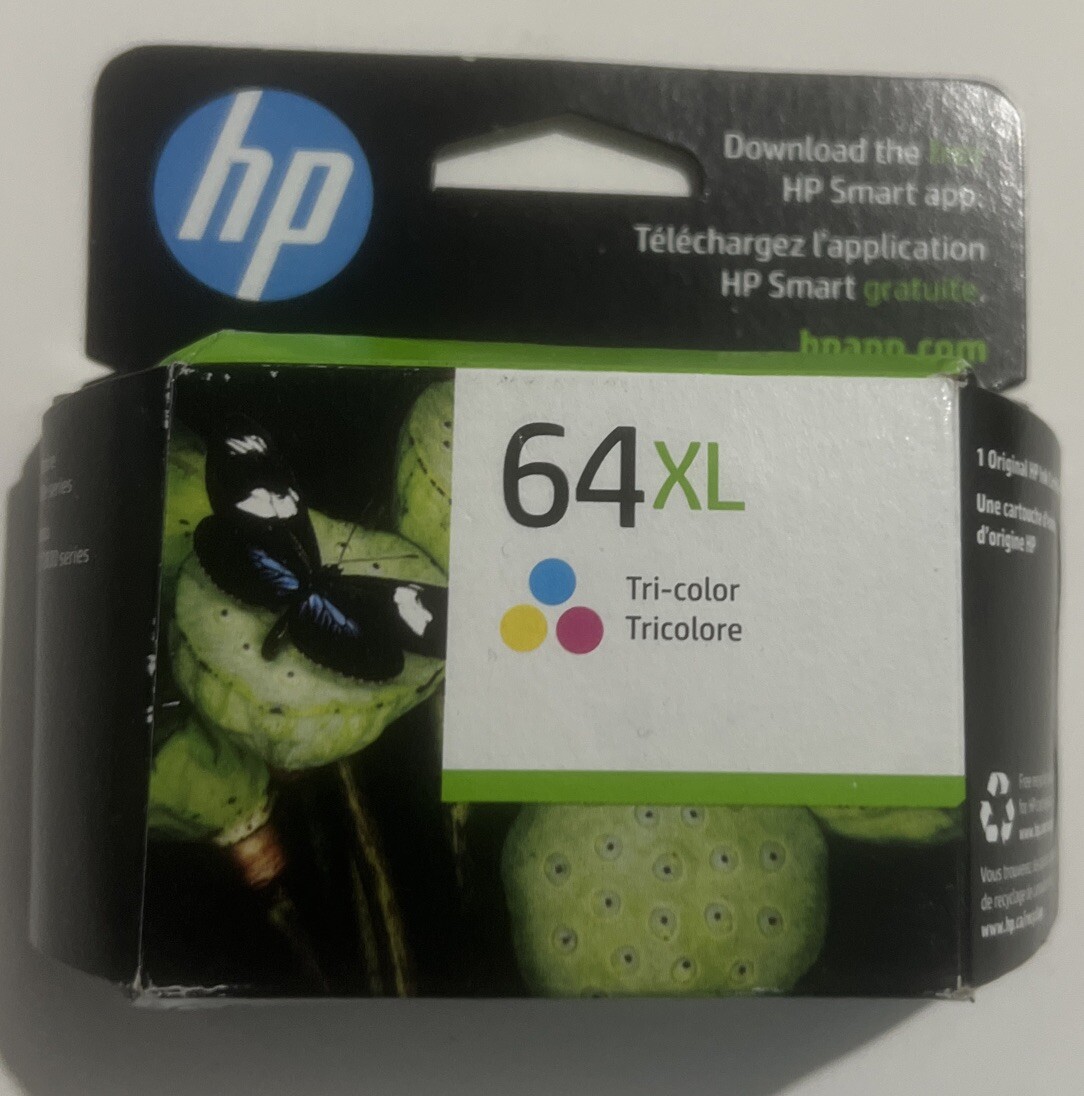New Genuine HP 64XL Color Ink Cartridge ENVY Photo 6220 | eBay