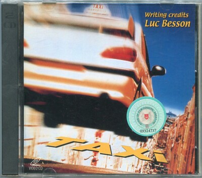 1998 Taxi Original Video CD VCD Set French Luc Besson Action Comedy ...