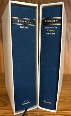 Lot of 2 Library of America Hardcover Slipcase Edition Books American ...