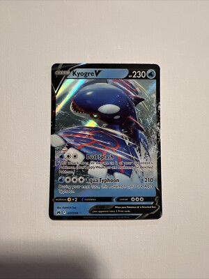 Pokemon TCG Kyogre V 037/159 2023 Crown Zenith Ultra Rare Card | eBay