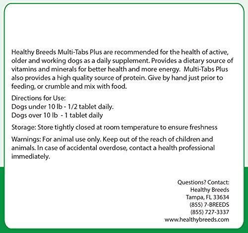 Healthy Breeds Cockapoo Multi-Tabs Plus Chewable Tablets 180 Count | eBay