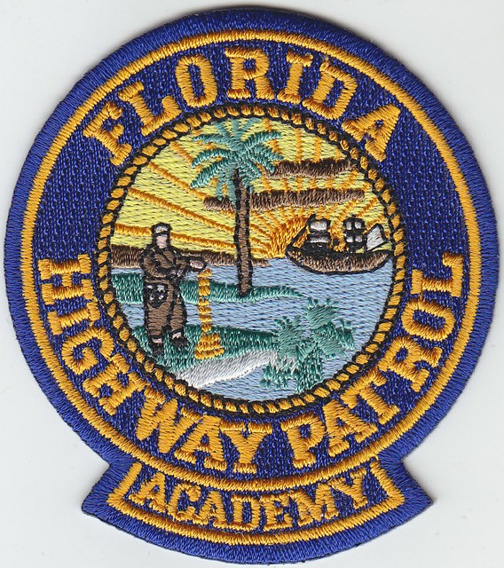Florida Highway Patrol ACADEMY mini/hat patch 3" FL police FLHP | eBay