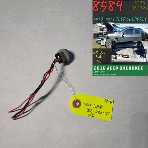 ⭐⭐OEM 2014-2018 JEEP CHEROKEE LICENSE PLATE BULB SOCKET⭐⭐ | eBay