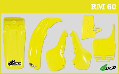 UFO Suzuki RM 60 2003 - 2004 Motocross Plastic Kit Yellow | eBay