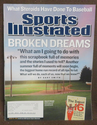 3702 SPORTS ILLUSTRATED MARCH 28 2005 BROKEN DREAMS | eBay