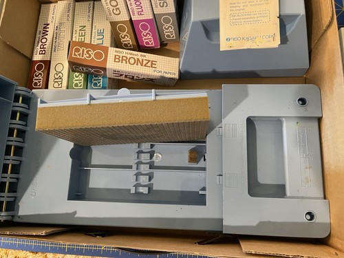 Riso Print Gocco Kit With VHS Tape In Original Box | eBay
