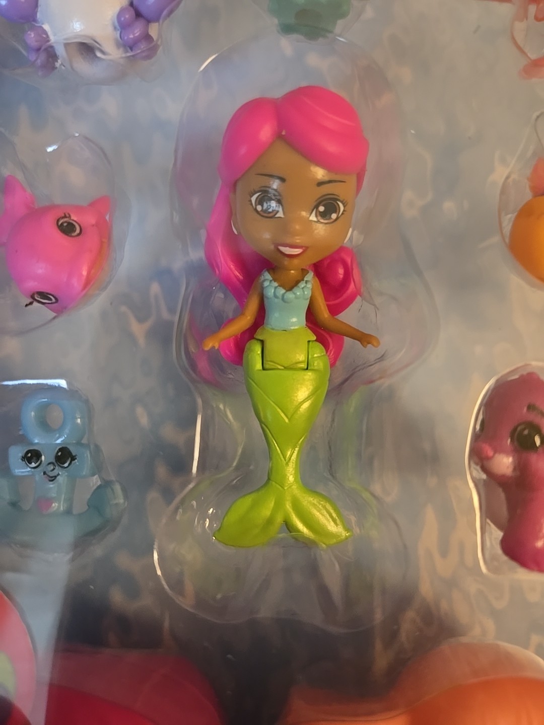 Splashlings Mermaid and Friends 12 Pack Atlantica Anchor Pufferfish ...