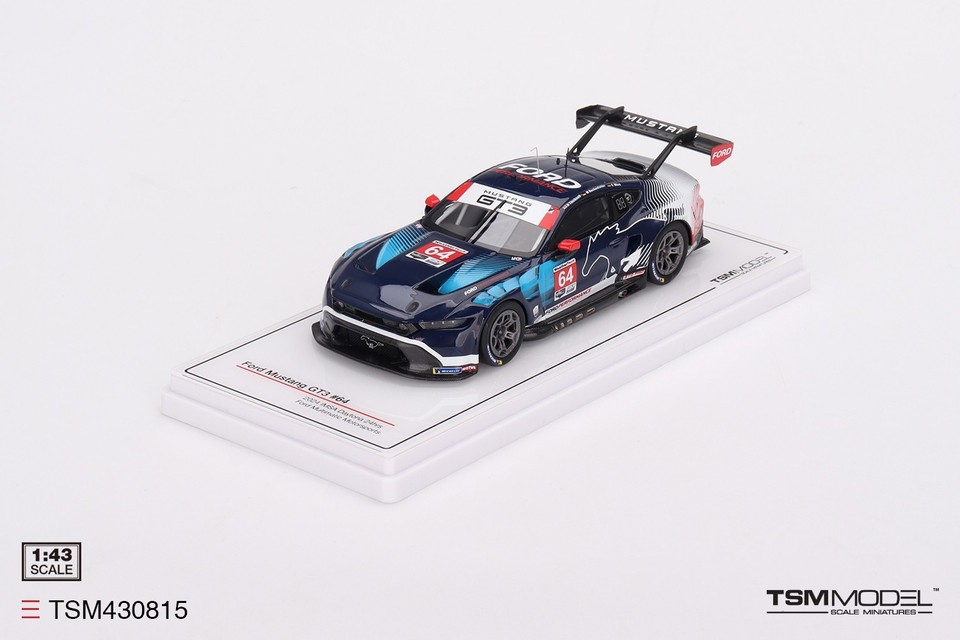 TSM-Models TSM430815: 1/43 Ford Mustang GT3 #64 GTD Pro IMSA Daytona ...