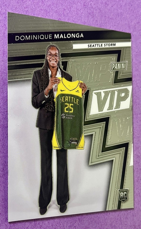 Dominique Malonga 2025 Panini VIP Gold Pack Rookie #RC2 WNBA /SEATTLE ...