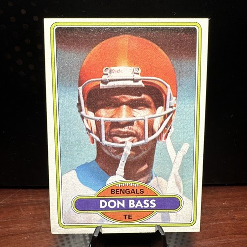 1980 Topps - #213 Don Bass - Bengals EX | eBay