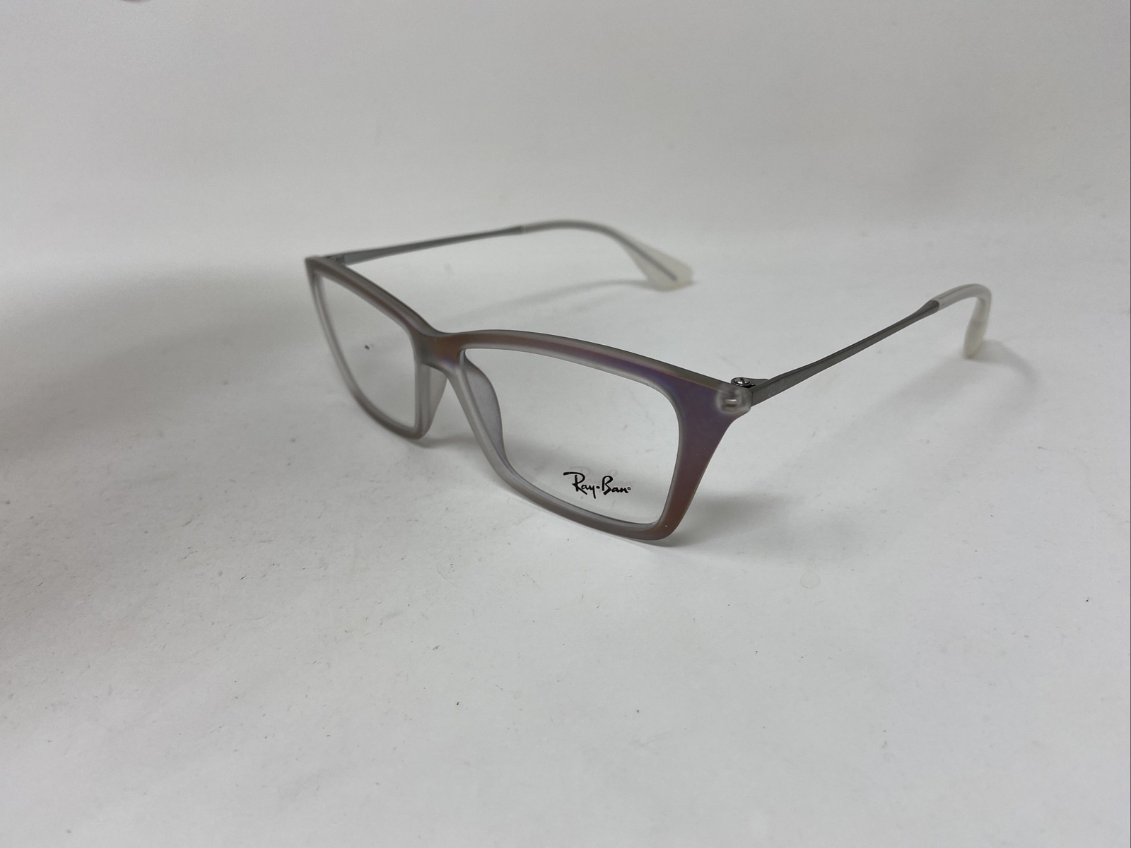 RAY BAN SHIRLEY RB 7022 5498 52/14/140 MATTE PURPLE SILVER EYEGLASSES ...