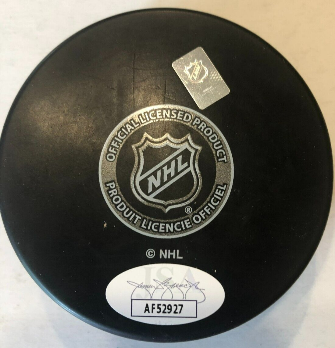 SHANE WRIGHT SIGNED AUTOGRAPHED SEATTLE KRAKEN HOCKEY PUCK W/ CASE JSA ...