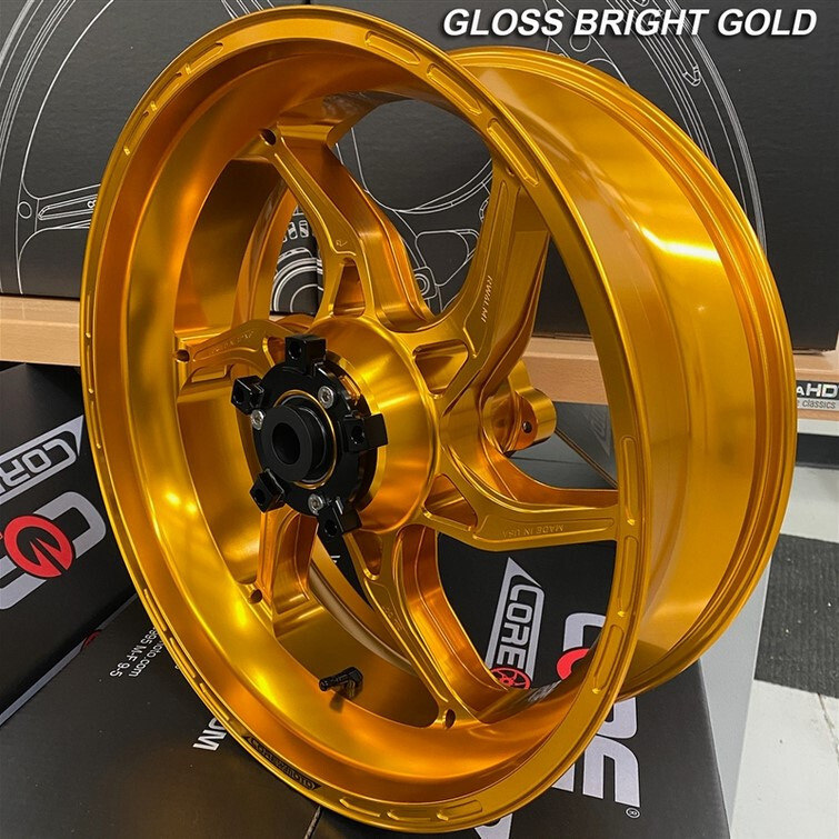 Core Moto Apex 6 wheels front & rear CBR 1000RR 2004-2007 non ABS gloss ...