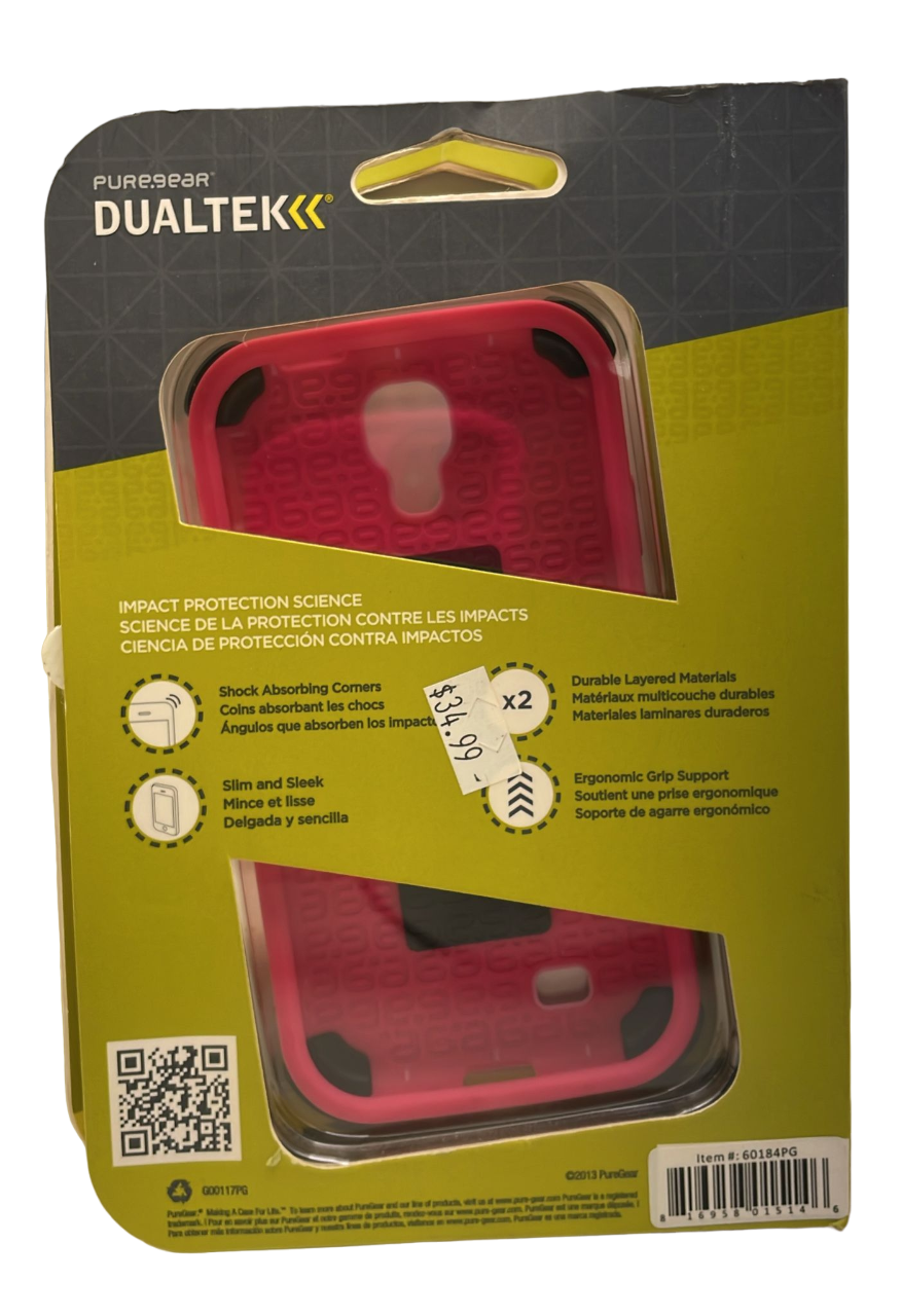 PureGear Dualtek Smartphone Case for Samsung Galaxy S4 Pink | eBay