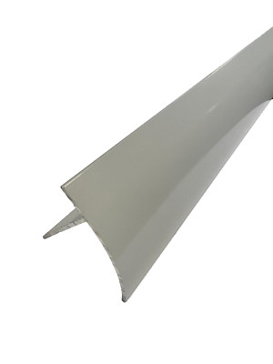 92" Gray Aluminum 2" x 1 3/4" Lower Radius Bottom Rail Molding Coachmen ...