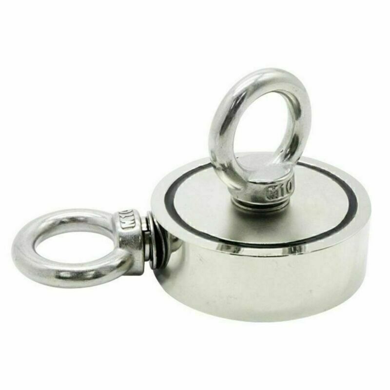 400LBS Fishing Magnet Kit Strong Neodymium Pull Force Treasure Hunt ...