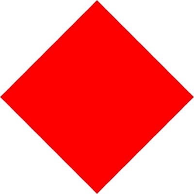 Diamond Shape Vinyl Decal Car Bumper Sticker Window Art Laptop ...