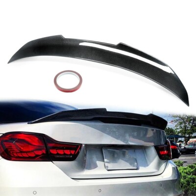 Carbon Fiber Psm Highkick Trunk Spoiler For 2014-2020 BMW F33 F83 M4 ...
