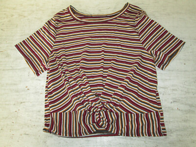 Women's Cross Front Top, Short Sleeve, See Details | eBay