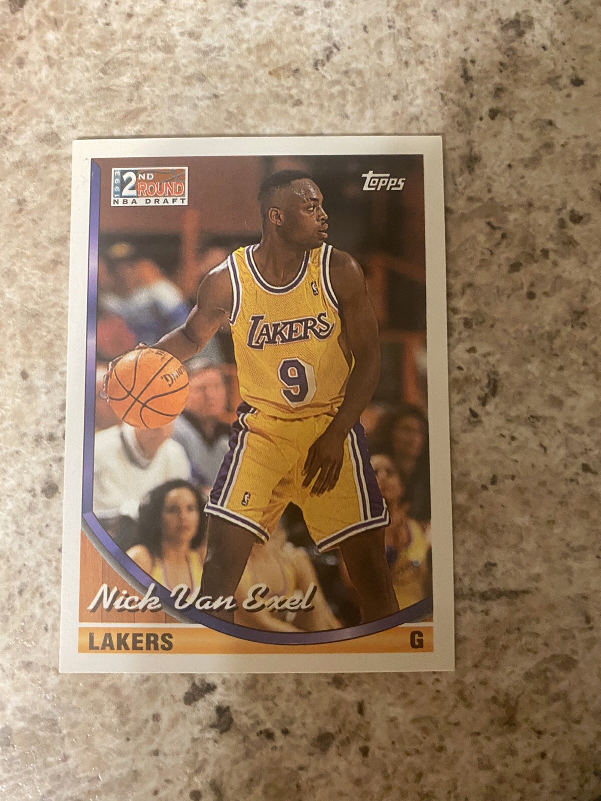 1993-94 Topps NICK VAN EXEL Rookie Card RC #302 LOS ANGELES LAKERS | eBay