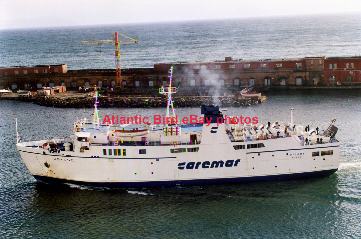 Caremar Ferries - m.s. DRIADE - Original photograph at Naples 2005 | eBay