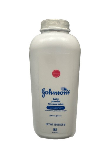 Johnson's Baby Powder Original Talc Formula Comfortable Dry 2019 15 oz ...