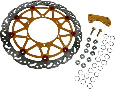 EBC Motorbike SM Series Supermoto Contour Brake Rotor Kit For Yamaha YZ ...