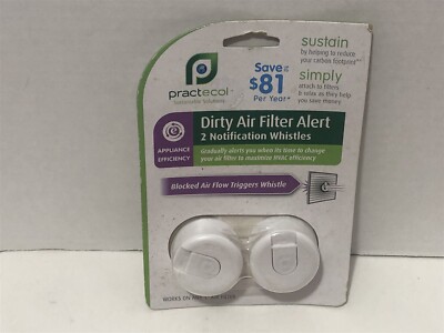 Practecol Set of 2 Dirty Air Filter Alert Notification Whistles | eBay