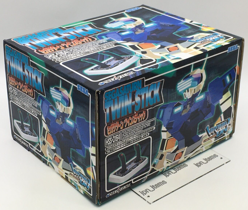SEGA Saturn SS TWIN-STICK Twin stick HSS-0151 1996 Open Box Unused From ...