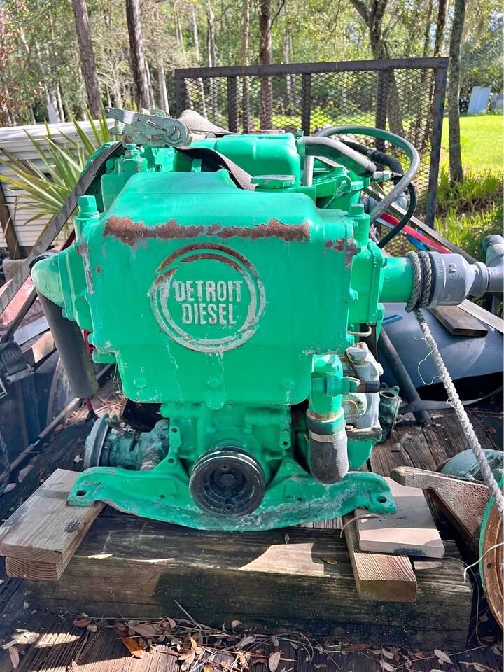 Detroit Diesel 353 , 100 HP Diesel Engine Runs Perfect PAIR | eBay