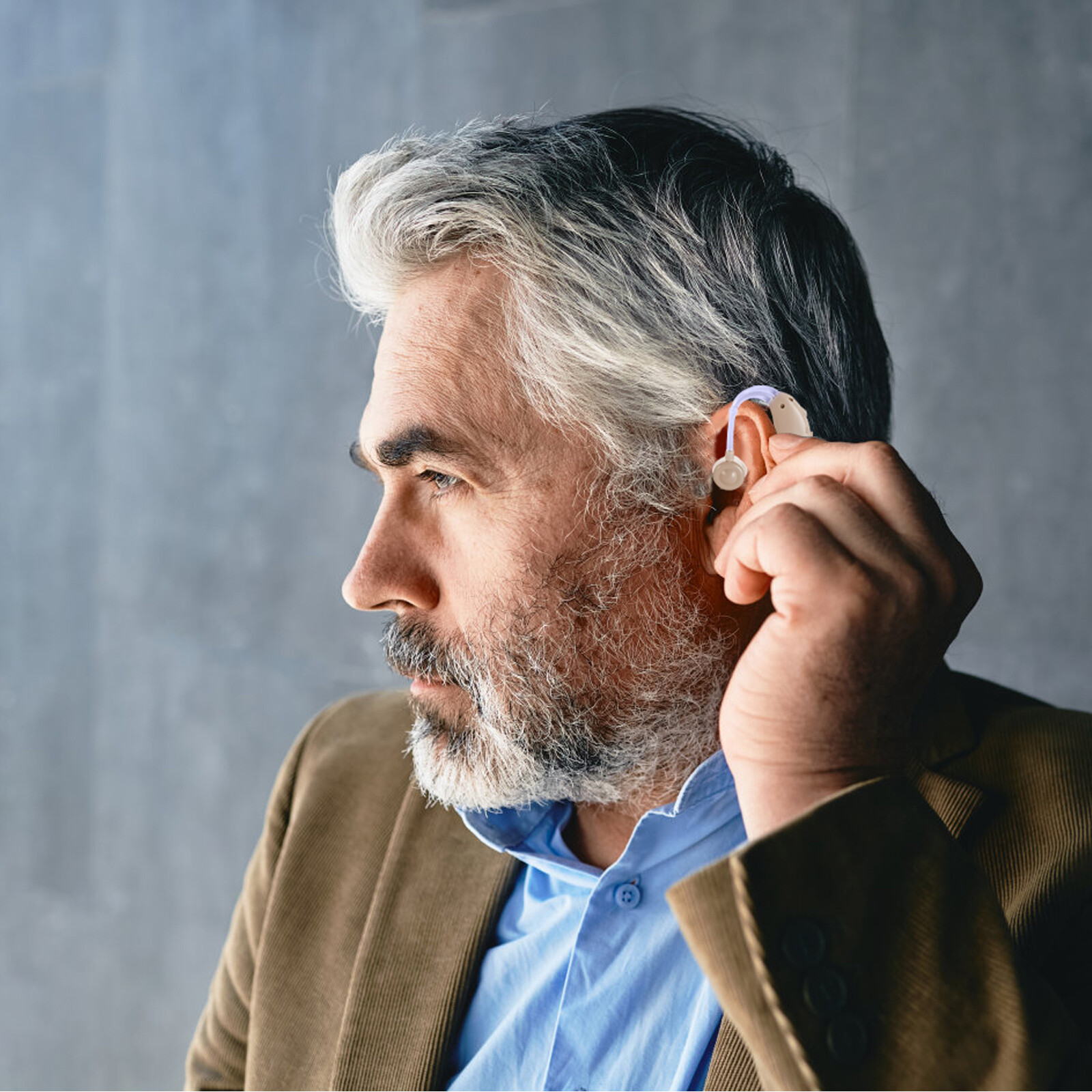 Digital Hearing Aid Severe Loss Rechargeable Invisible BTE Ear Aids ...