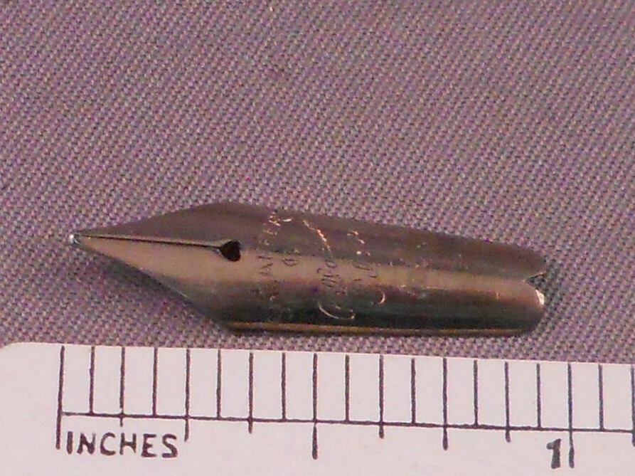 Sheaffer Vintage Palladium Silver Snorkel Nib---medium M-6--- new | eBay