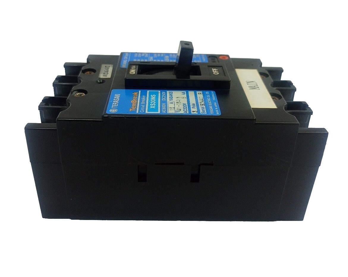 TERASAKI TEMBREAK XS30NS CIRCUIT BREAKER 15A 3 POLES | eBay