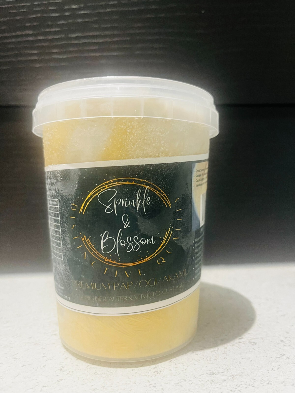 Freshly Frozen Homemade Brown, White & Yellow Akamu/Ogi/Pap | eBay UK