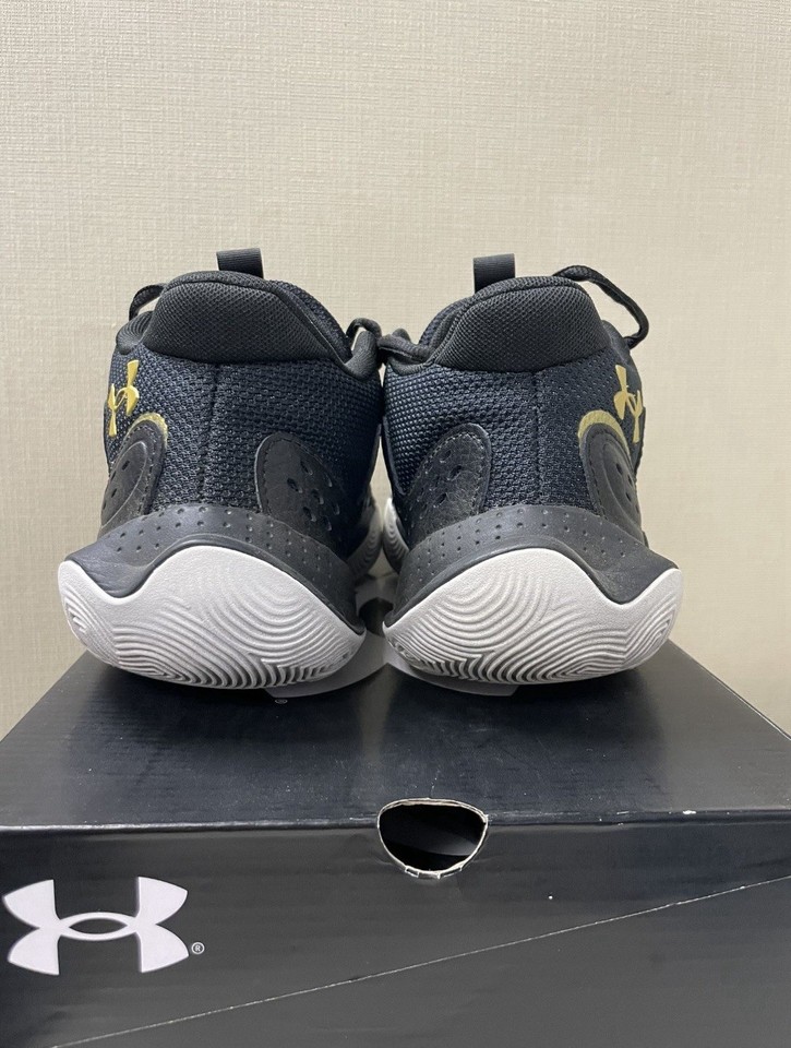 Under Armour Jet 23 Basketball Shoes Black Gold - 3026636-001 Size US 9 ...
