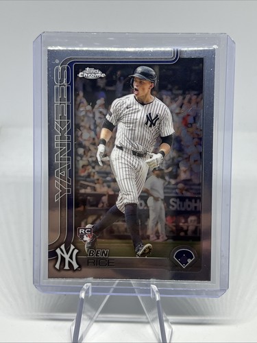 Ben Rice RC 2025 Topps Chrome #139 New York Yankees Rookie | eBay