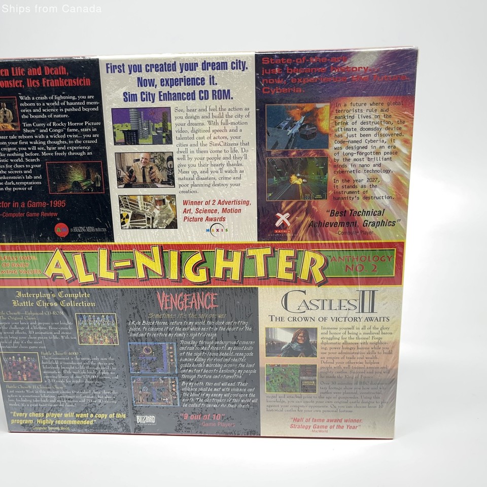 Interplay All-Nighter Anthology No. 2 Bix Box PC Game - Sealed | eBay