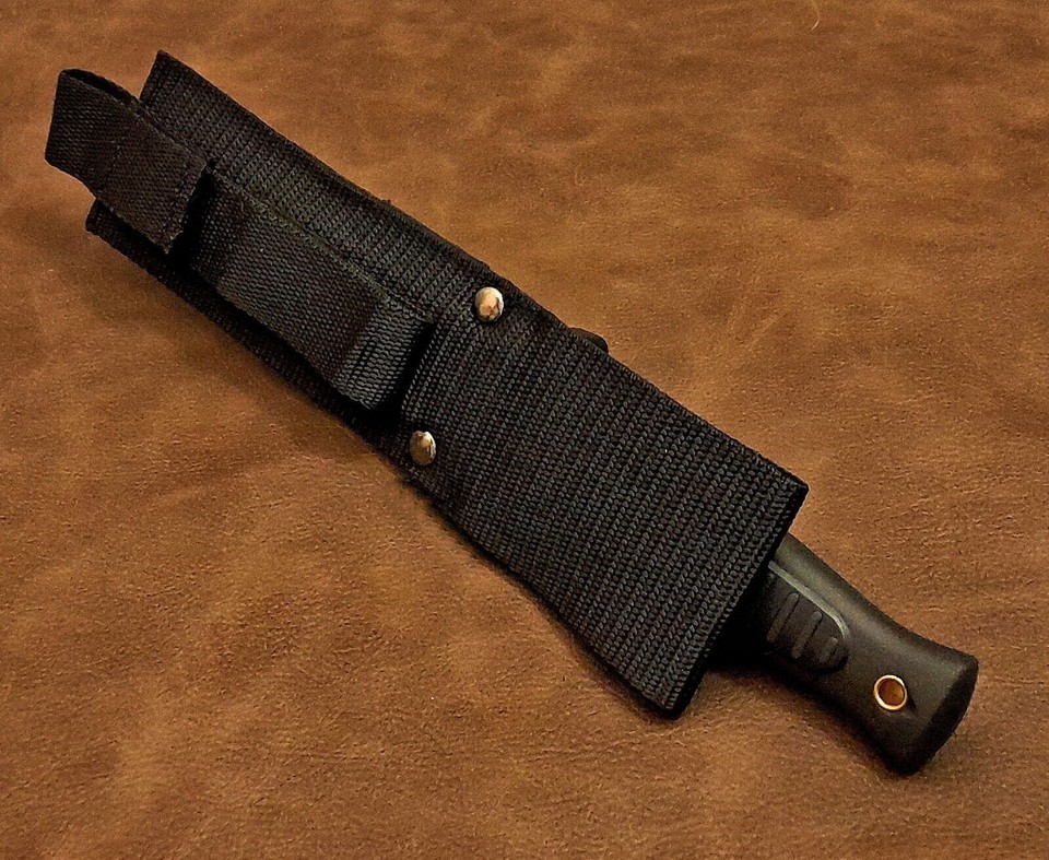 M48 Tactical Combat Double Edge Boot Knife With Shoulder Harness ...