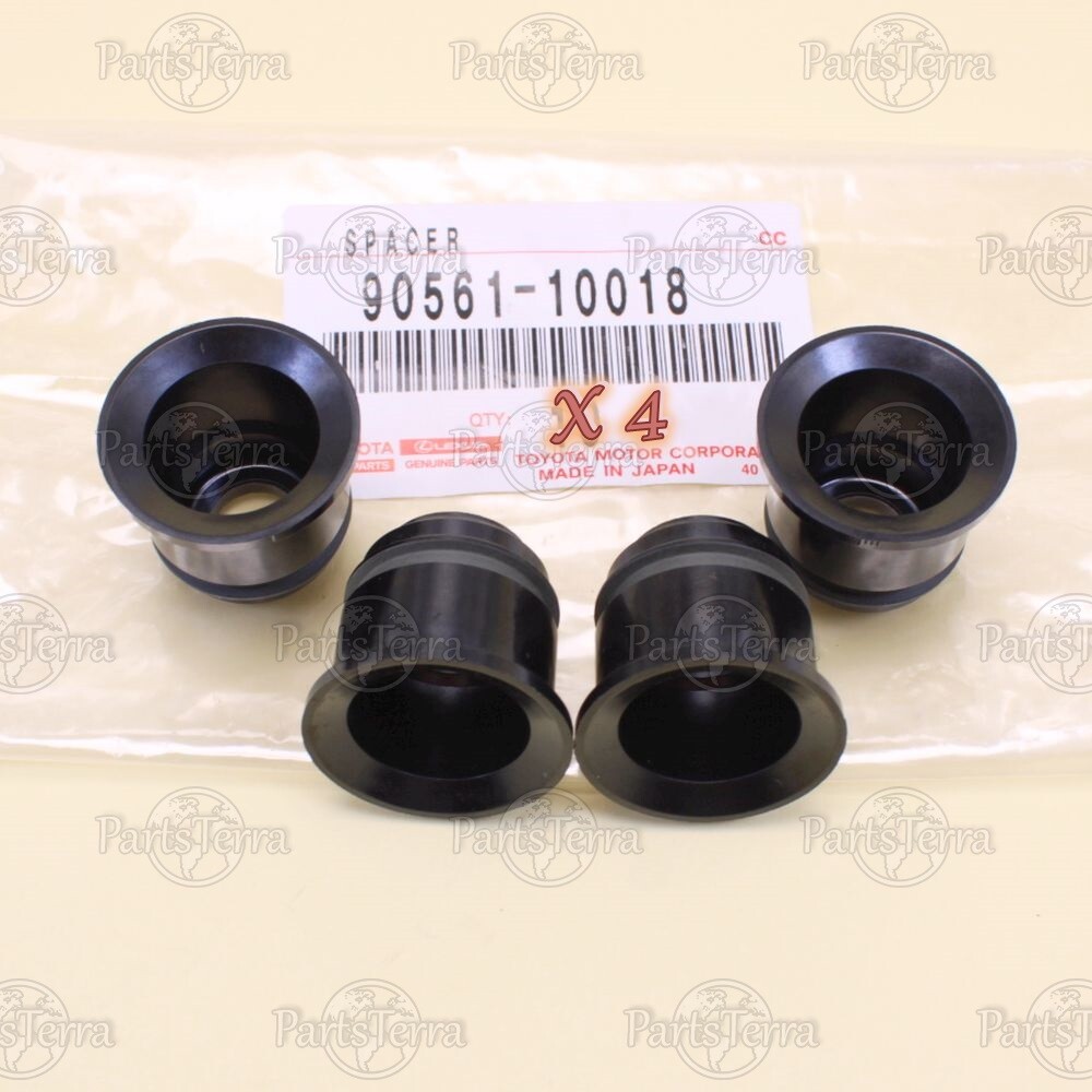 x4 New Genuine OEM Toyota 2.7L Engine Fuel Injector Holder Spacer ...