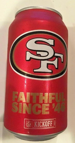 Bud Light 2017 Nfl Beer Collectors Team Can Mint Man Cave Football ...