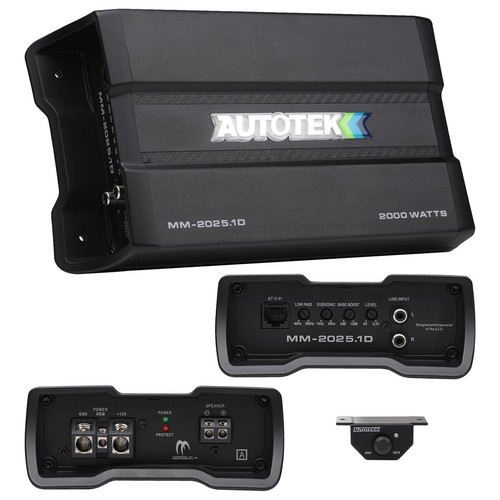 Autotek Mean Machine Compact D Class Amplifier 2000 Watts 806576232315 ...