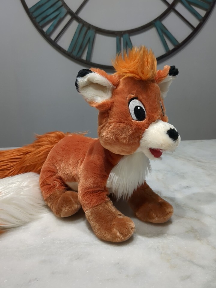 Disney Parks Fox and the Hound Tod Long Tail Plush Soft Toy 42” Tail | eBay