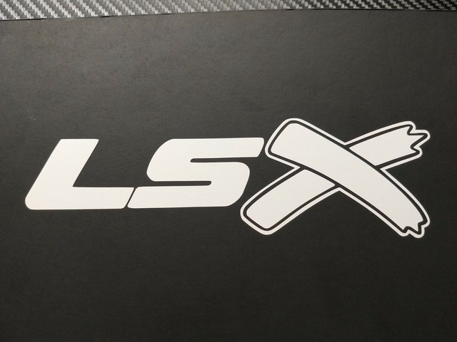 LSX Sticker decal vinyl ls x for c10 corvette camaro chevy GM swap many ...