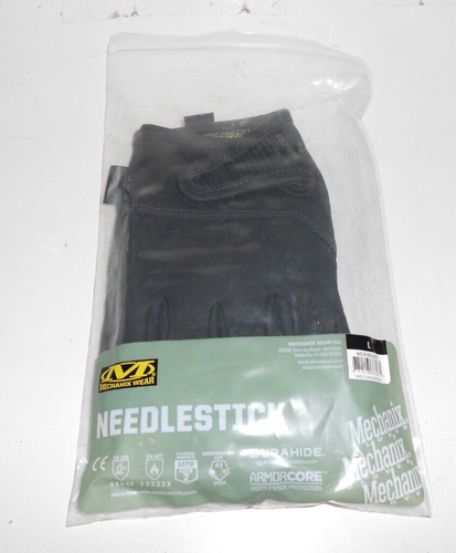 Mechanix Wear Law Enforcement Needlestick Gloves NSLE-55-010 Large NIB ...