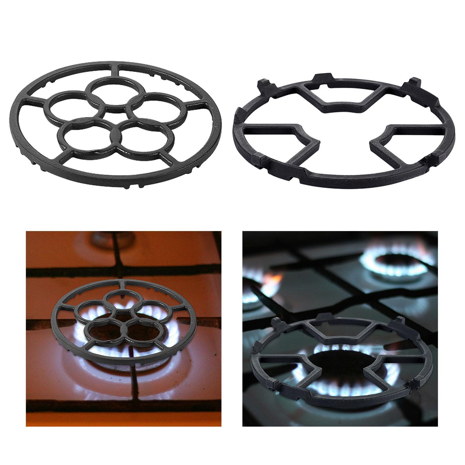 Gas Rings Reducer Trivets Cast Iron Wok Support Rings Universal Anti ...