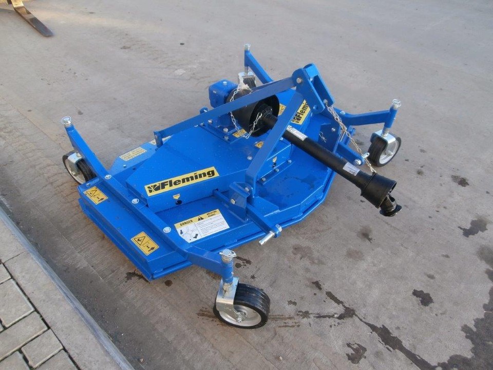 Fleming SM150 1.5 Meter Finishing Mower 15+hp Required Tractor Farm ...