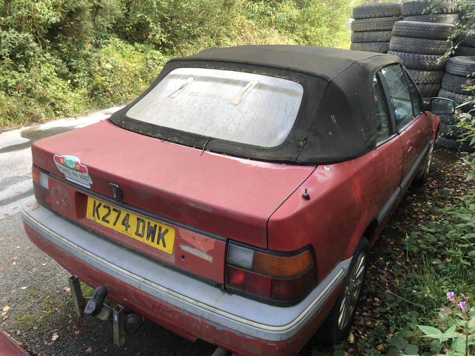 1992 Rover 216 manual - convertible - Spares or repair | eBay UK
