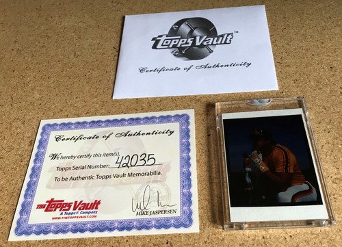 CHAMP SUMMERS 1984 Topps Vault Original Color Negative, SAN DIEGO ...