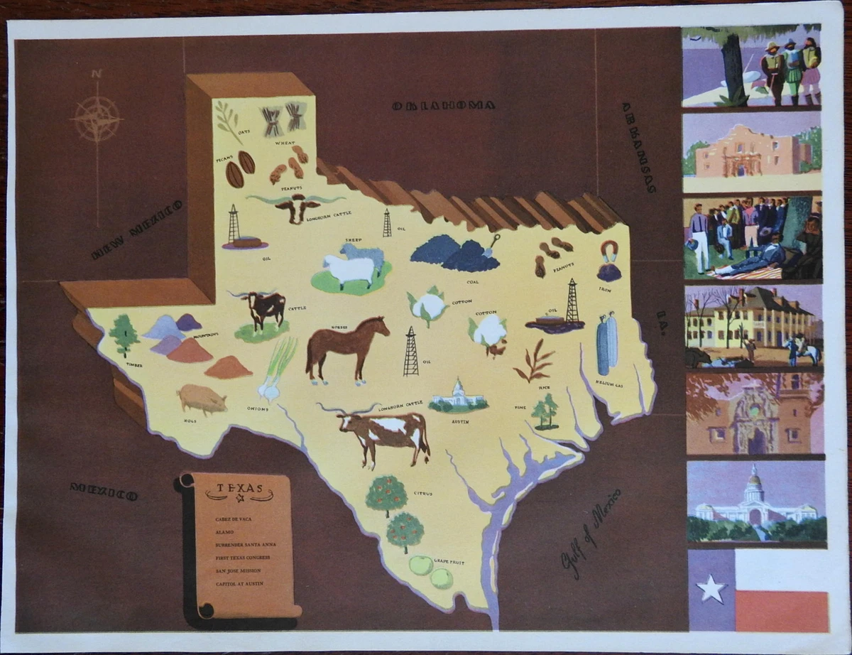 Santa Anna Texas Map
